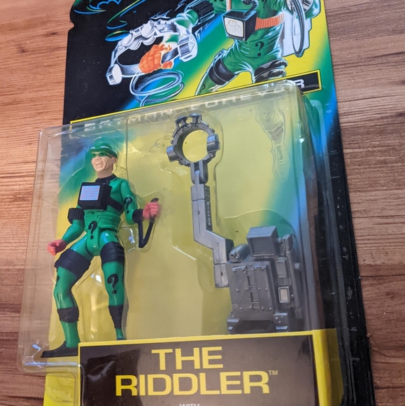 Hasbro | Toys | Kenner Jim Carrey As The Riddler With Trapping ...